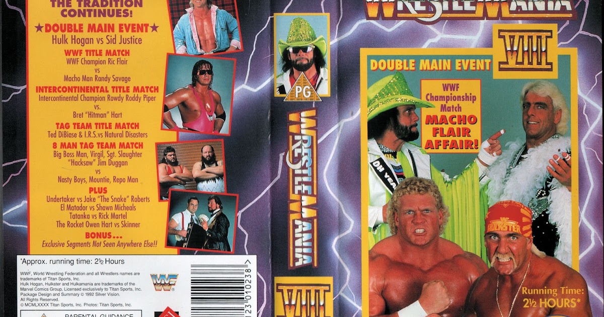 The Wrestling Reviewer: WWF Wrestlemania VIII - April 1992
